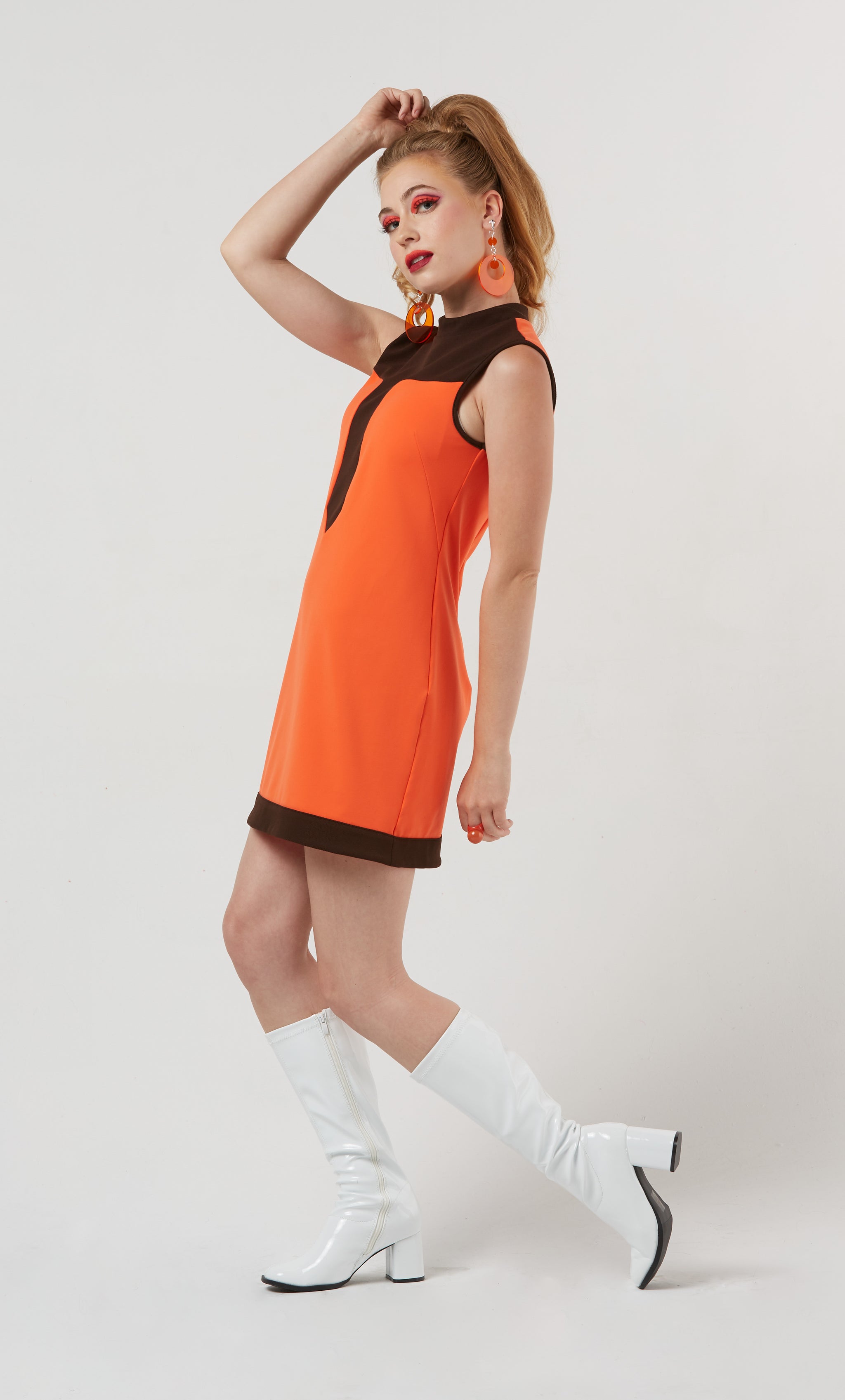 The MARLO 1960's Space Age Inspired Dress – Gimmick by Rachel Antone
